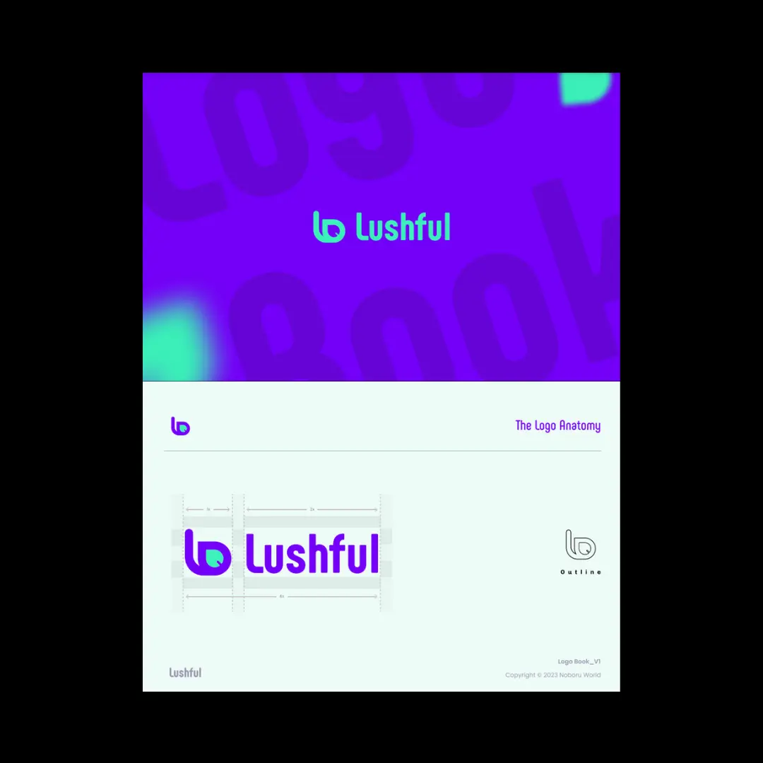 Lushful Logo Design Case Study - Noboru World